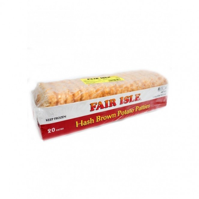 Buy Fair Isle Hash Brown 20pcs Bundle Options Per Pcs | SuzyAmeer Online