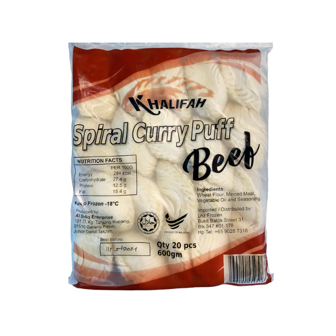 Buy Khalifah Epok-Epok Pusar Daging 20pcs | SuzyAmeer Online