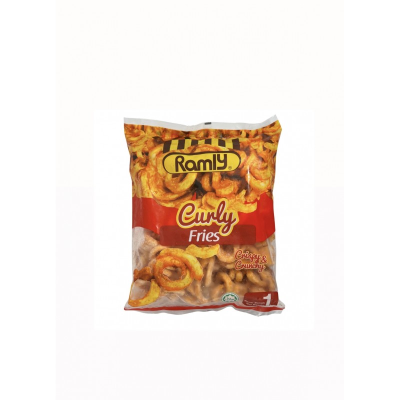 Buy Ramly Curly Fries Crispy & Crunchy 1Kg | SuzyAmeer Online