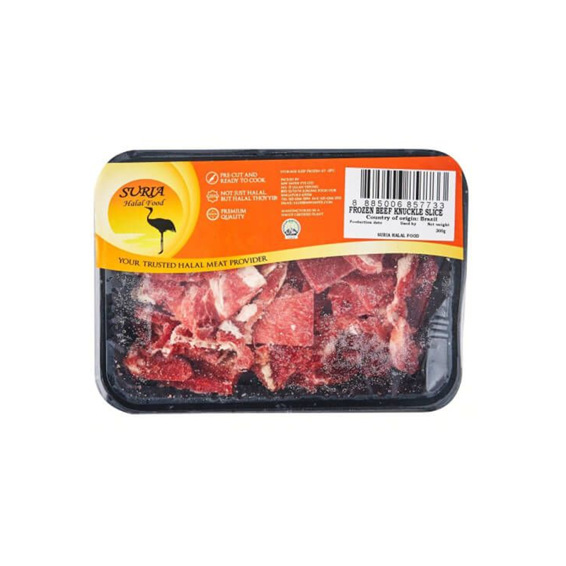 Buy Suria Frozen Beef Knucle Slice 300g | SuzyAmeer Online