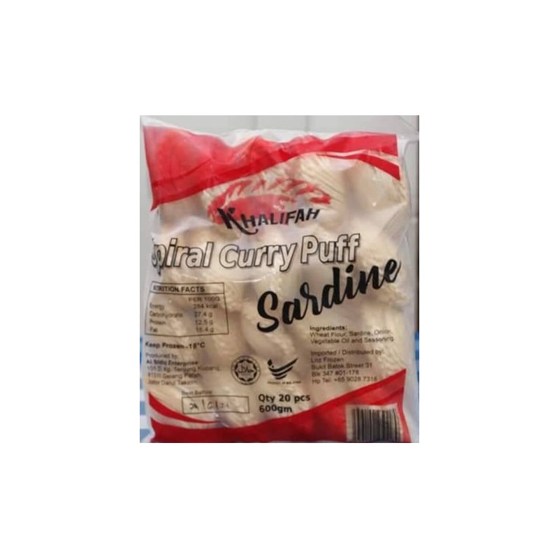 Buy Khalifah Epok-Epok Pusar Sardin 20pcs | SuzyAmeer Online
