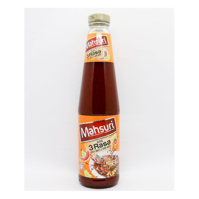 Buy Mahsuri Spicy Sweet & Sour Sauce (Sos 3 Rasa) 530g | SuzyAmeer Online