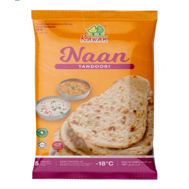 Buy Kawan Tandoori Naan (5's X 85gm) | SuzyAmeer Online