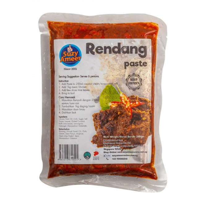 Buy SuzyAmeer Rendang Paste 280g Bundle Options Per Pcs | SuzyAmeer Online