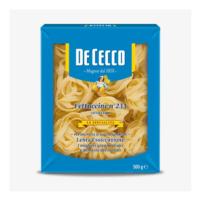 Buy DE CECCO FETTUCCINE N233 500G | SuzyAmeer Online