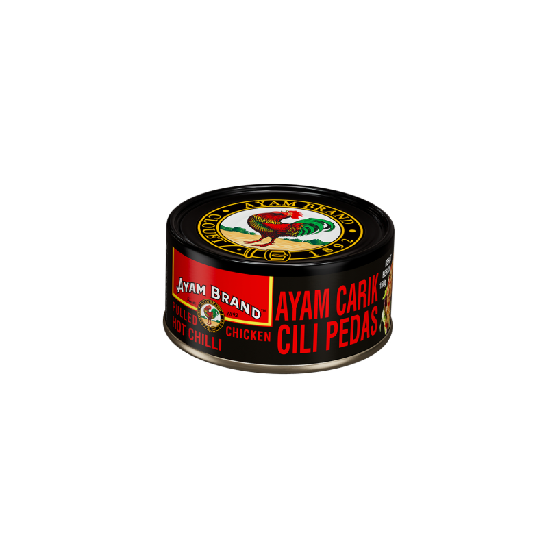 Buy AYAM BRAND PULLED CHICKEN HOT CHILLI 150G | SuzyAmeer Online